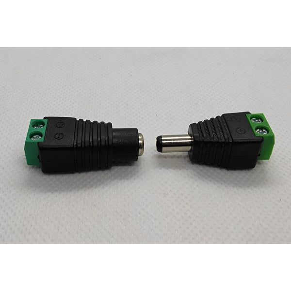 DC Quick Connector, Male and/or Female, fits 5.5mm*2.1mm (or 2.5mm ...